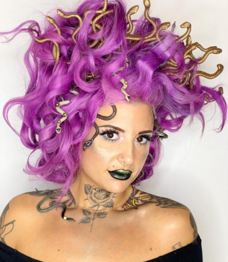 17 Medusa Hair Ideas for a Unique and Striking Look