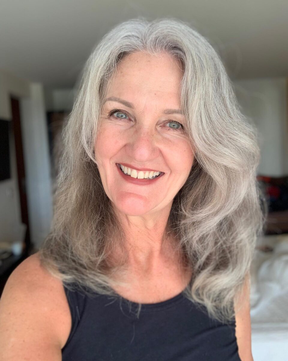 24 Flattering Long Hairstyles for Women Over 50 With Style