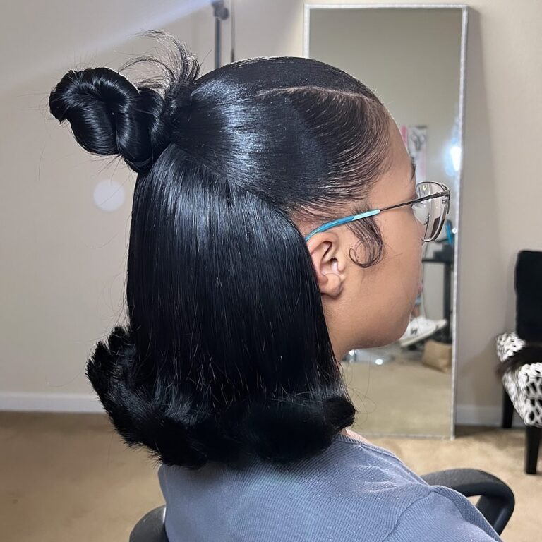 20 Half Up Half Down Hairstyles for Black Women That Stunning