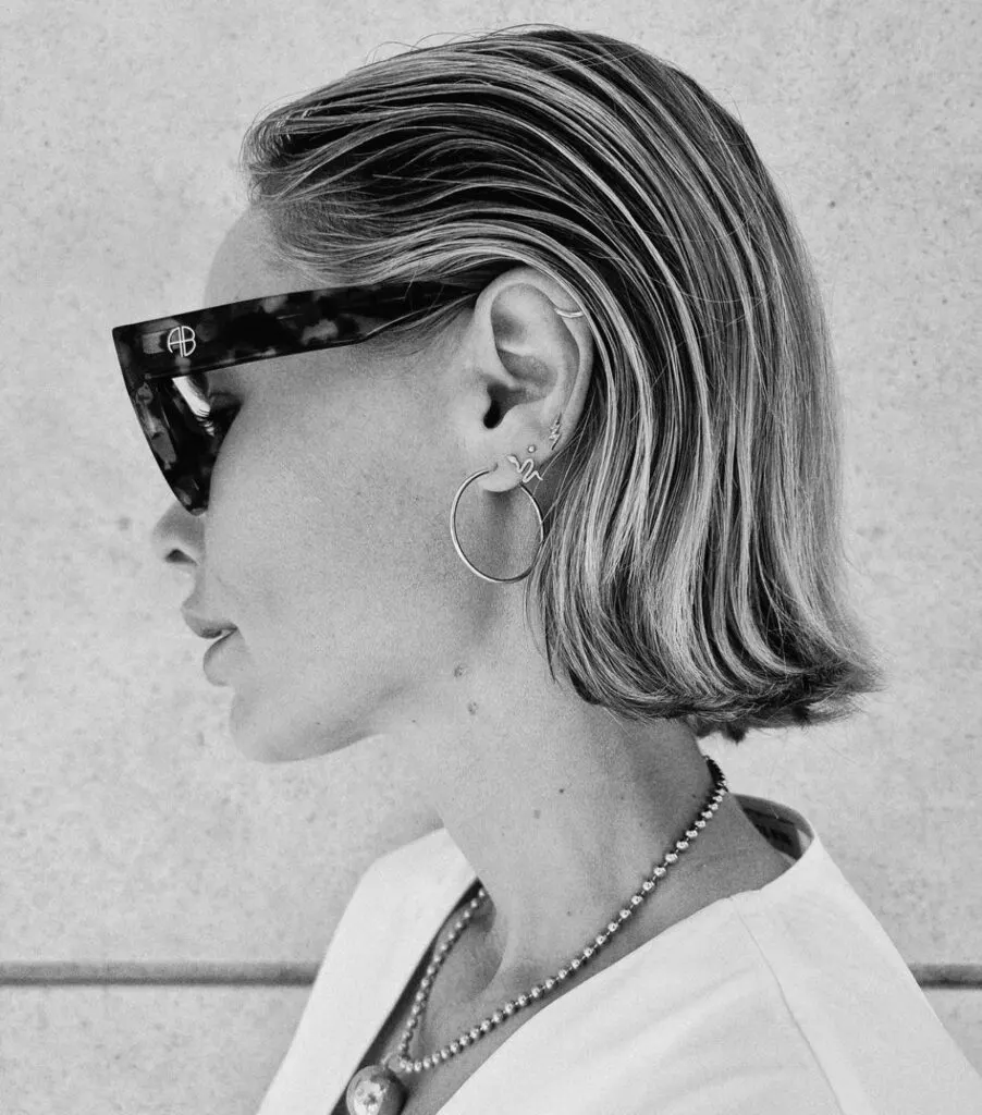 18 Sleek Slicked-Back Short Hair Ideas for a Polished Look