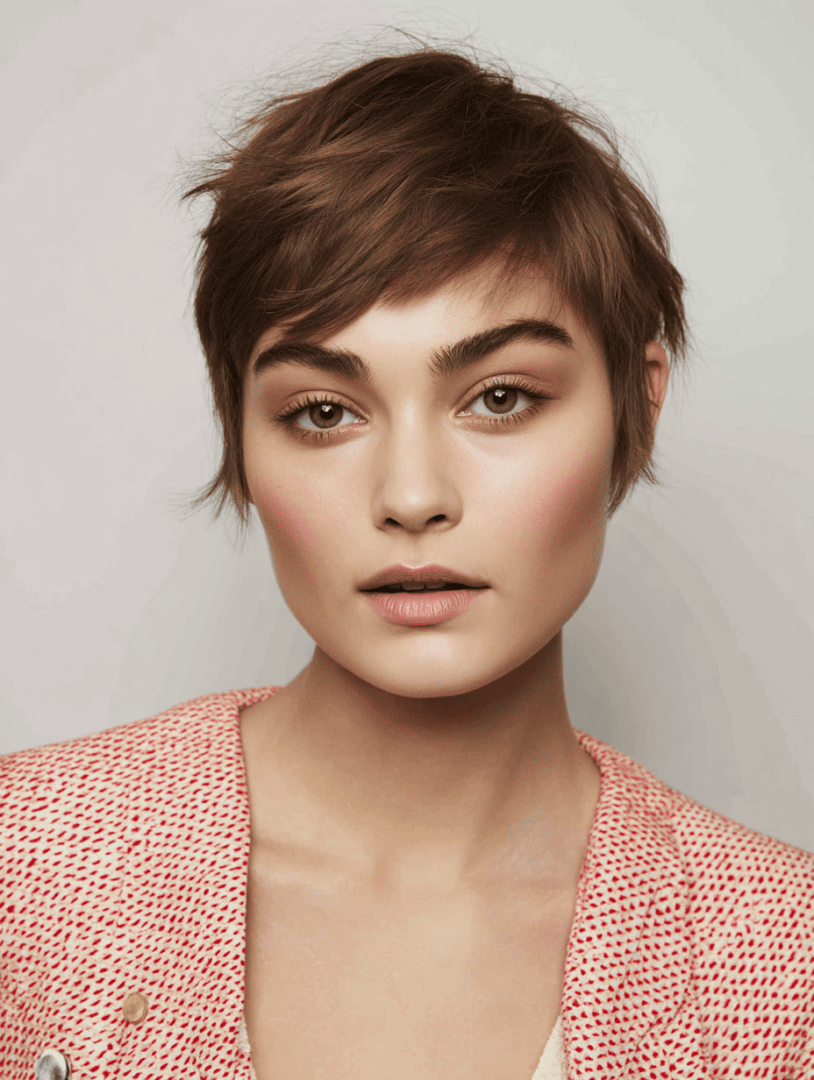 24 Low Maintenance Short Haircuts for Round Faces For a Balanced Look