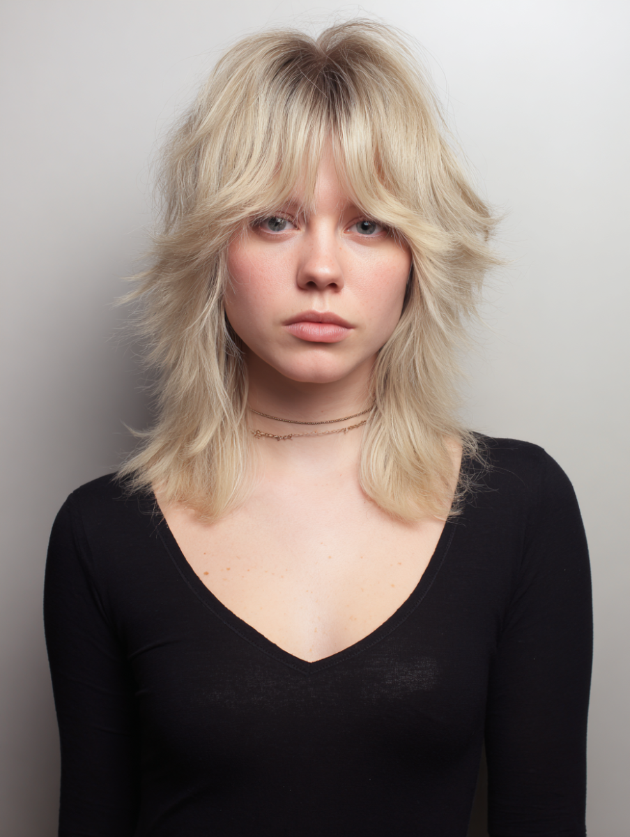 24 Medium Length Shag Haircuts That Feel Effortless and Modern