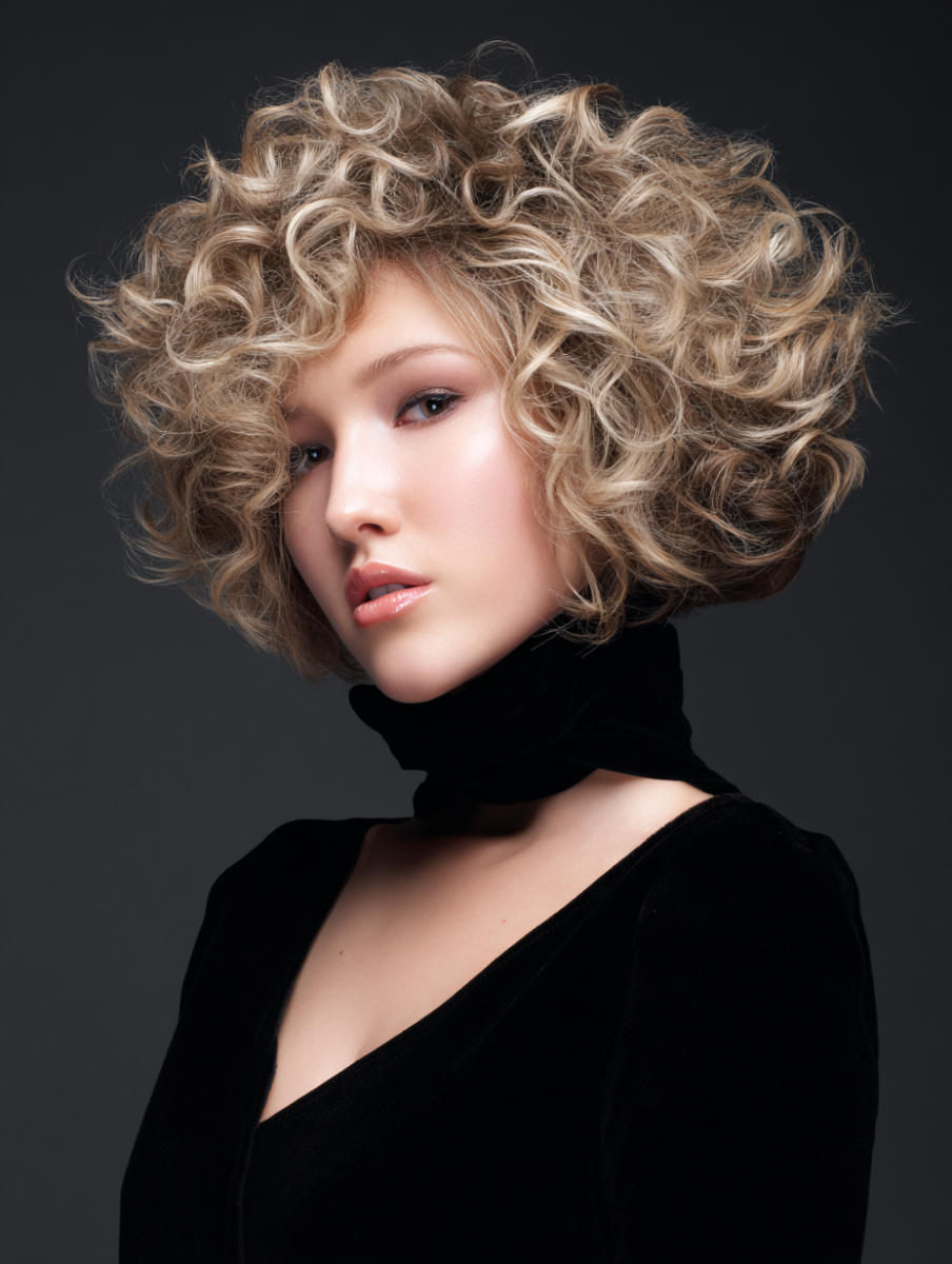 22 Cute Layered Bob Haircuts for Curly Hair That Add Shape and Bounce