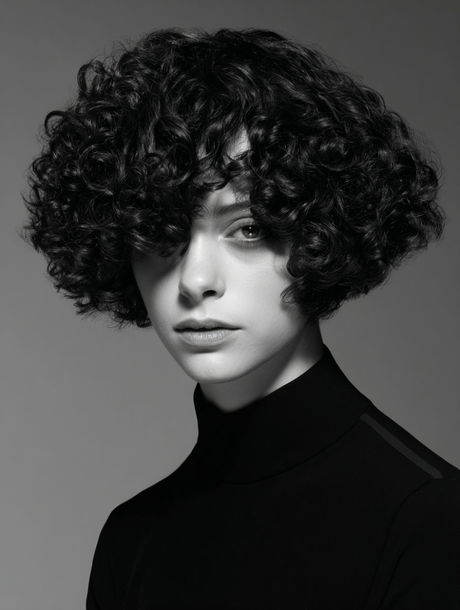22 Cute Layered Bob Haircuts for Curly Hair That Add Shape and Bounce