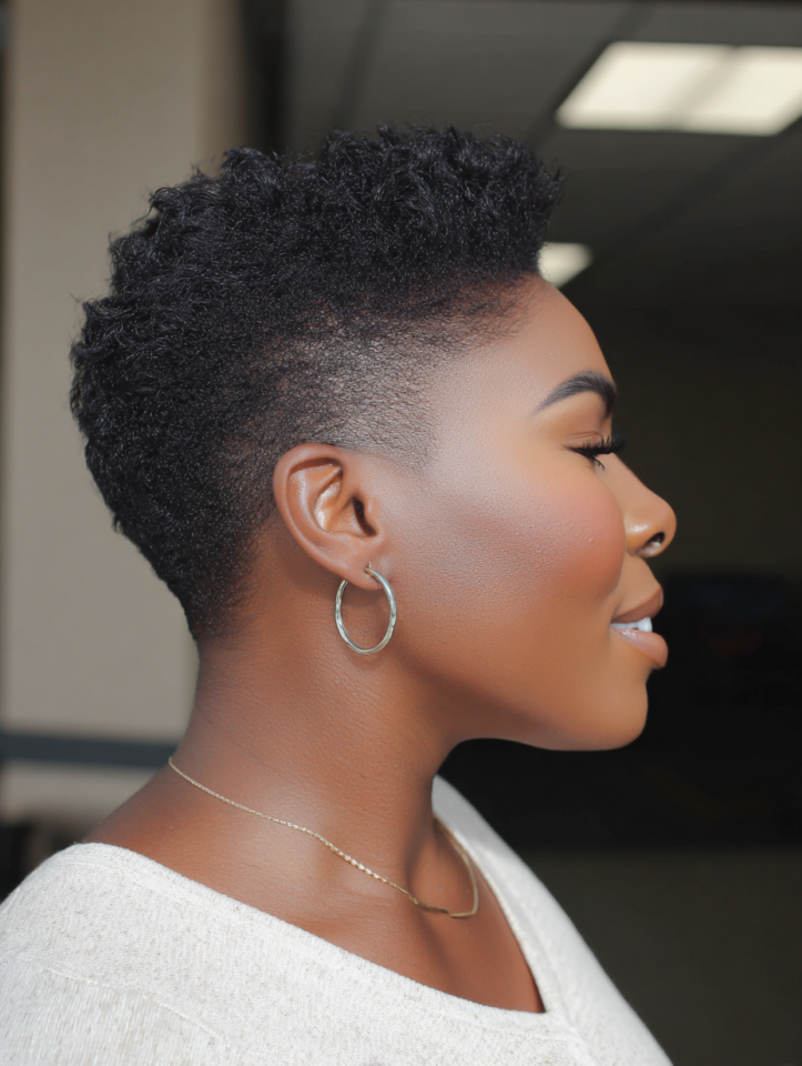 25 Low Cut Hairstyles for Black Women Will Love for a Bold Confident Look