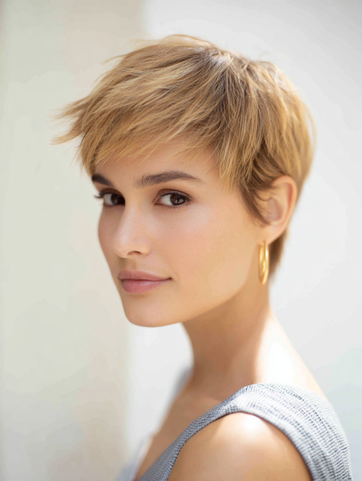 22 Flattering Short Pixie Haircuts for Fine Hair with Light Texture