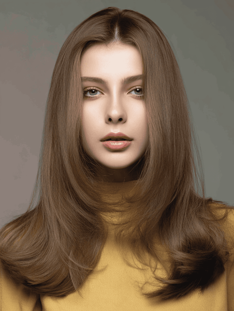 25 Long Hairstyles for Round Faces That Create a Slimmer Look