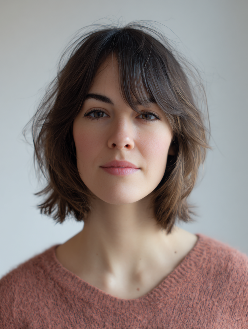 24 Short Bob Hairstyles With Bangs That Frame Your Face Perfectly