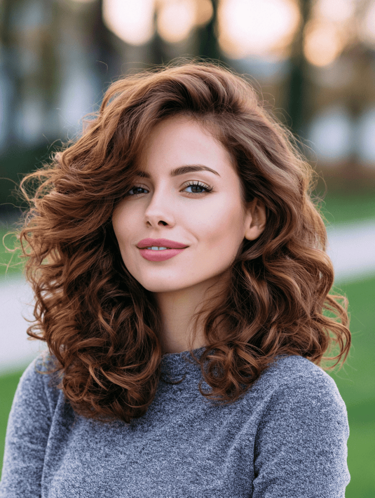 24 Curly Hairstyles for Medium Length Hair With Shape and Bounce