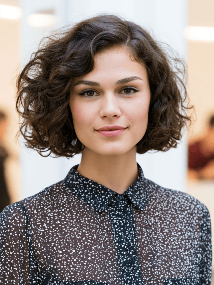 24 Curly Hairstyles for Medium Length Hair With Shape and Bounce