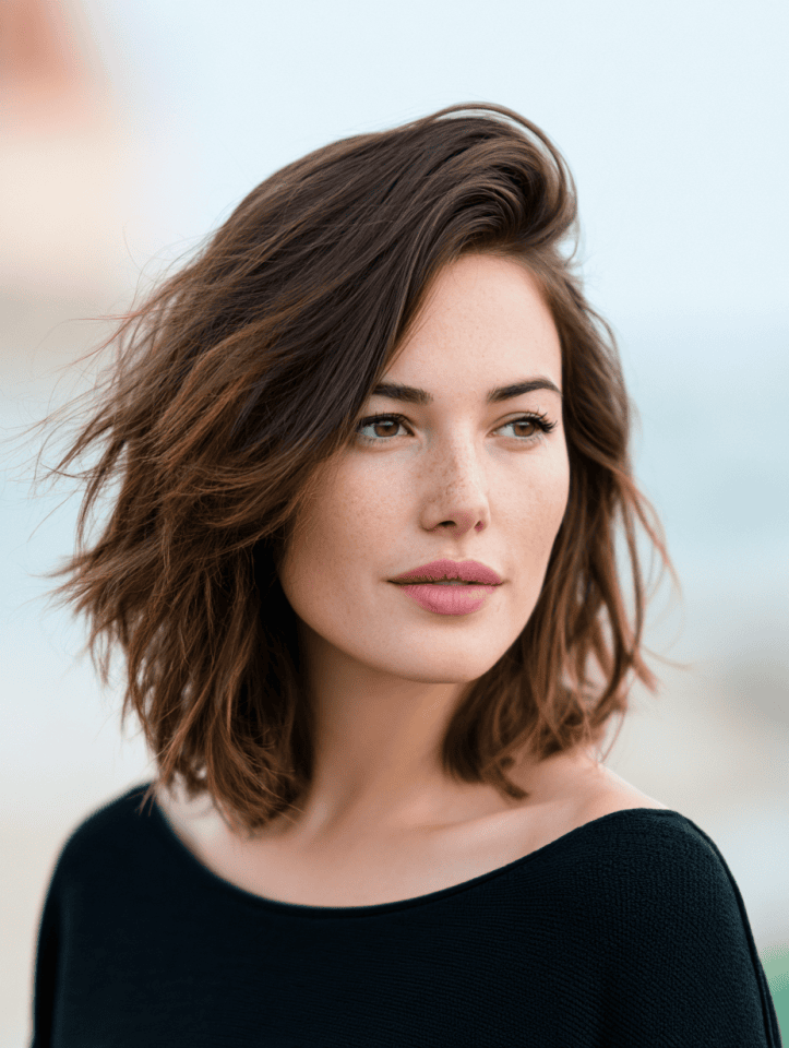 22 Messy Hairstyles for Medium Length Hair That Look Effortless