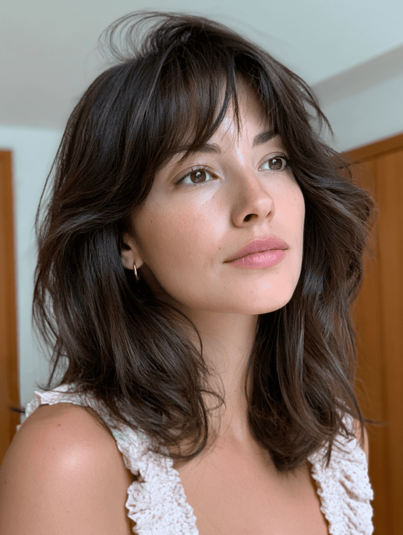 22 Messy Hairstyles for Medium Length Hair That Look Effortless