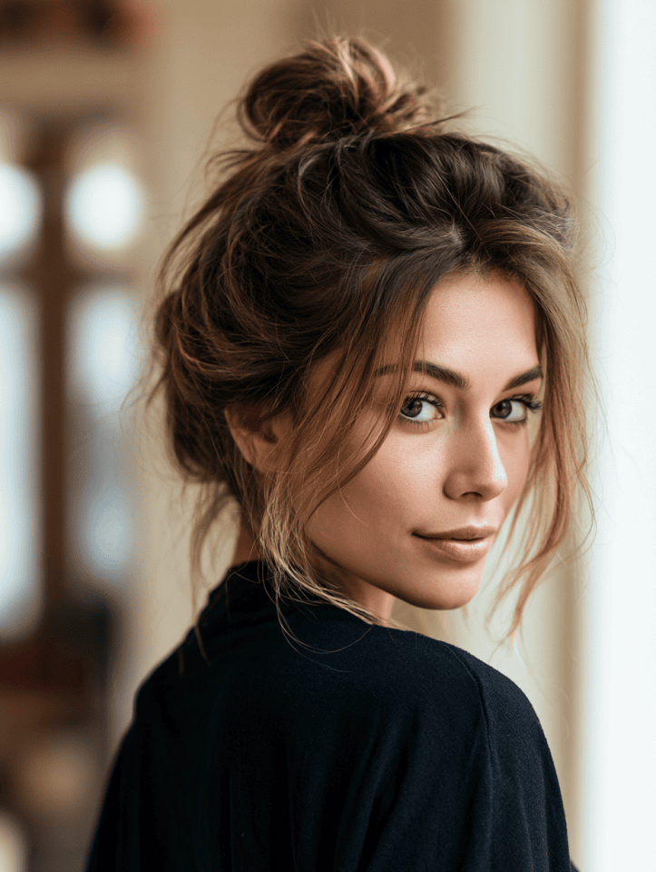 22 Messy Hairstyles for Medium Length Hair That Look Effortless
