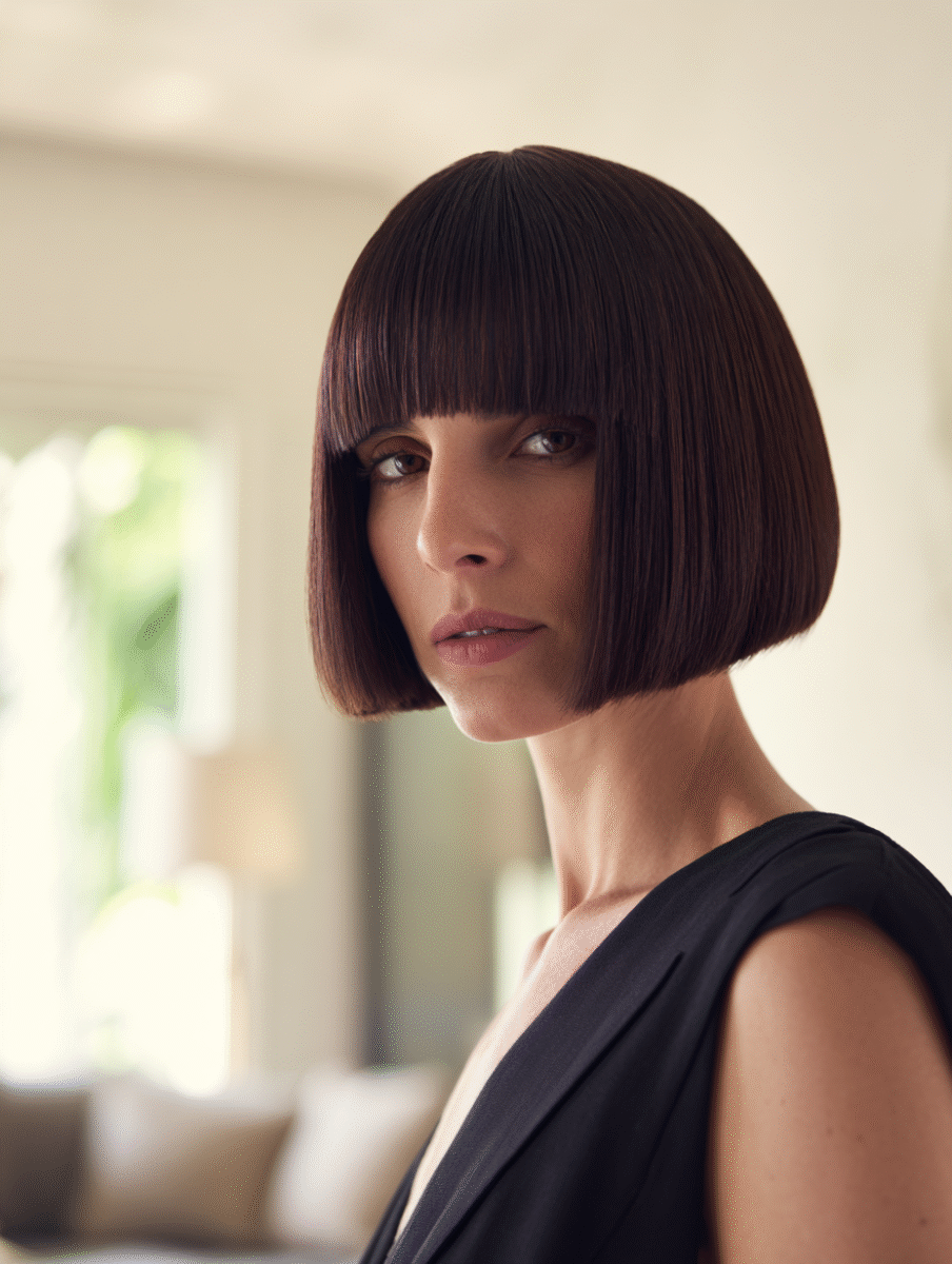 24 Cute Hairstyles for Short Hair with Bangs That Frame Your Face