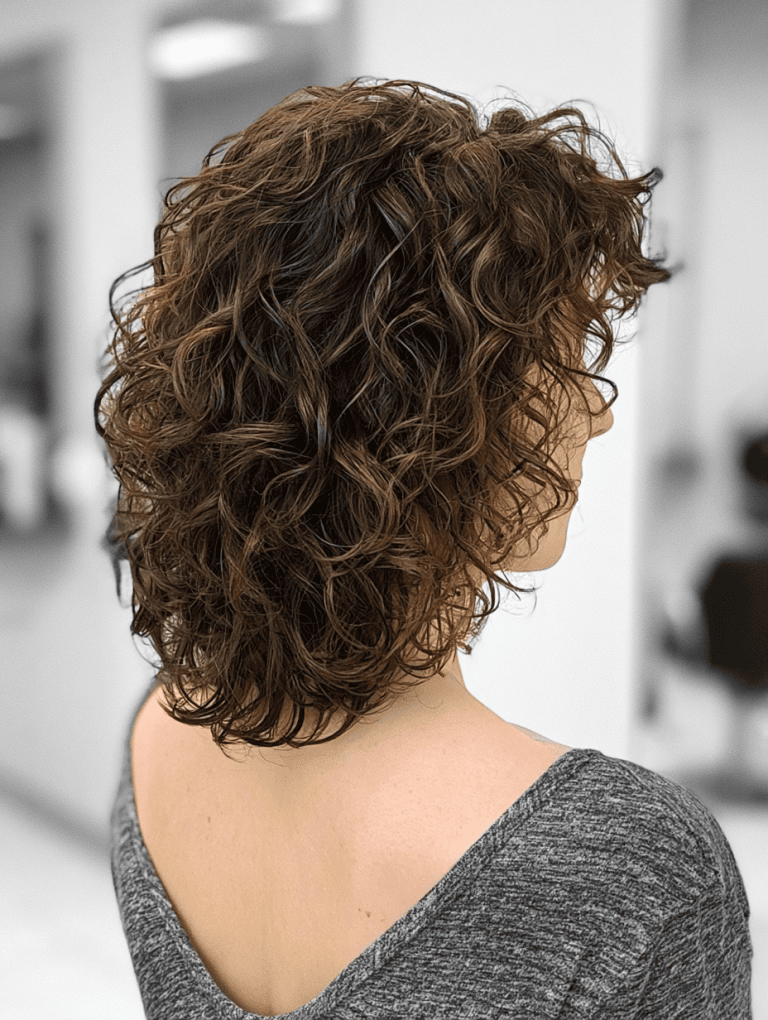22 Short Shag Haircuts for Curly Hair With Shape and Bounce