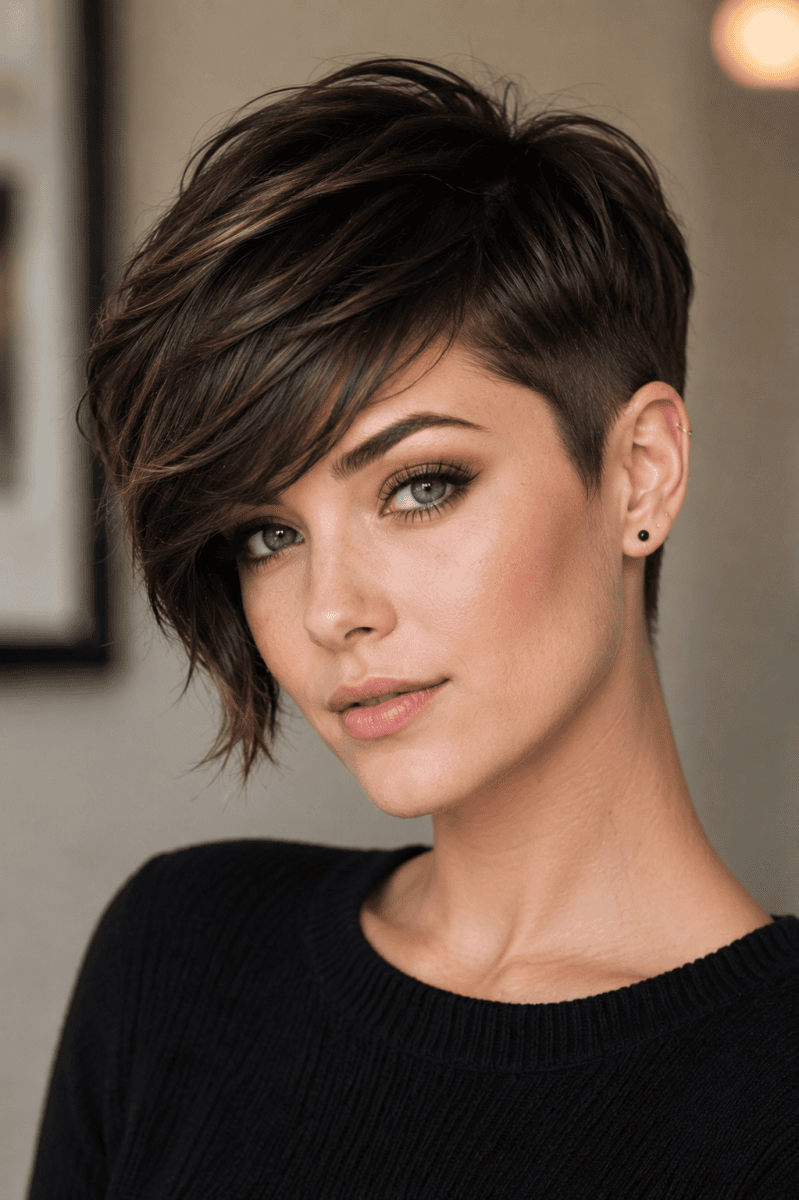 22 Short Pixie Haircuts for Thick Hair That Remove Bulk Beautifully