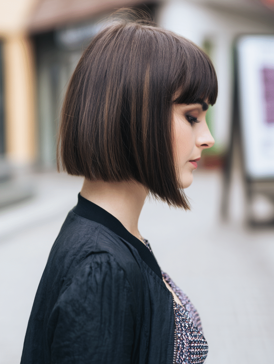 24 Cute Hairstyles for Short Hair with Bangs That Frame Your Face