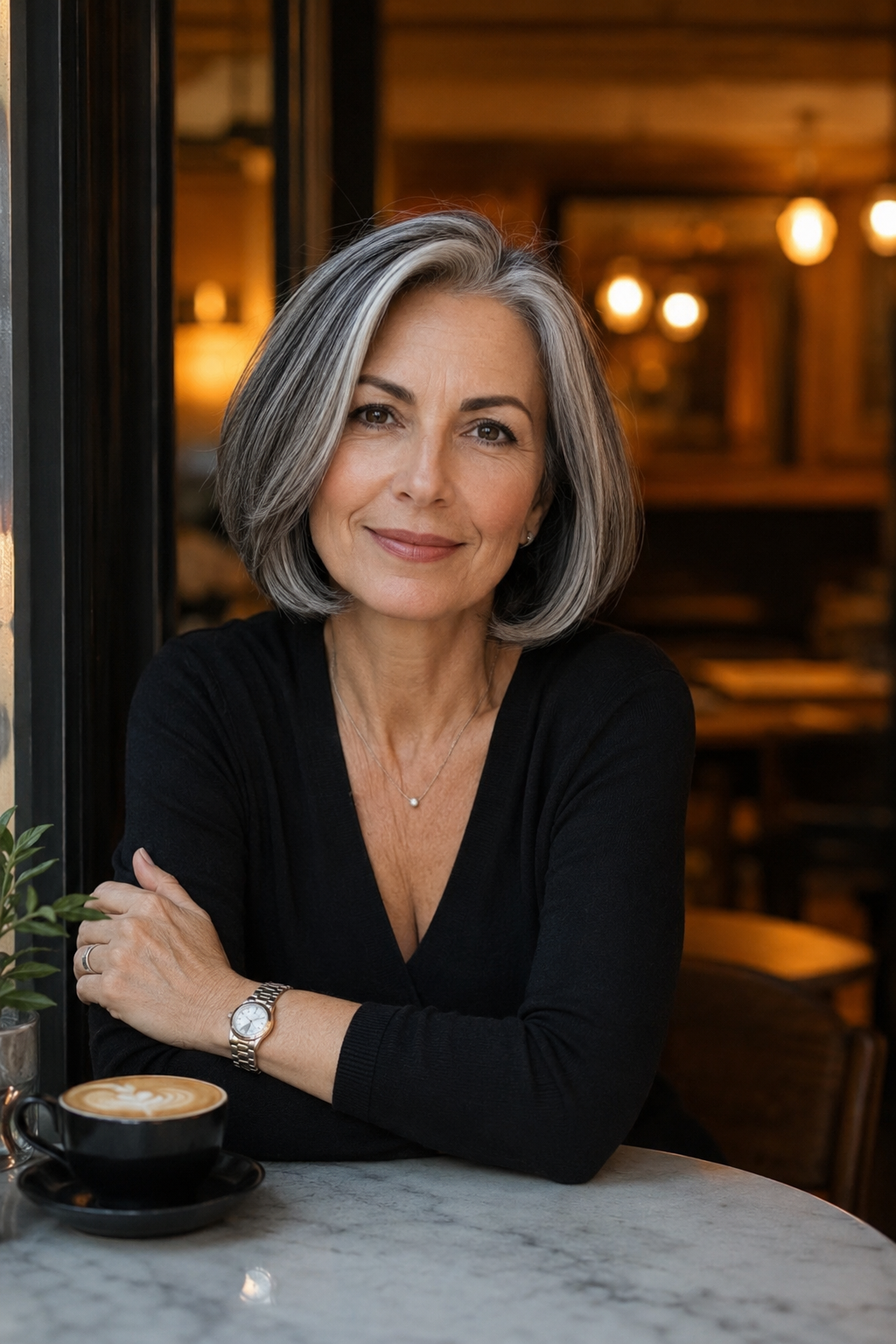 22 Short Hairstyles for Grey Hair Over 50 That Flatter
