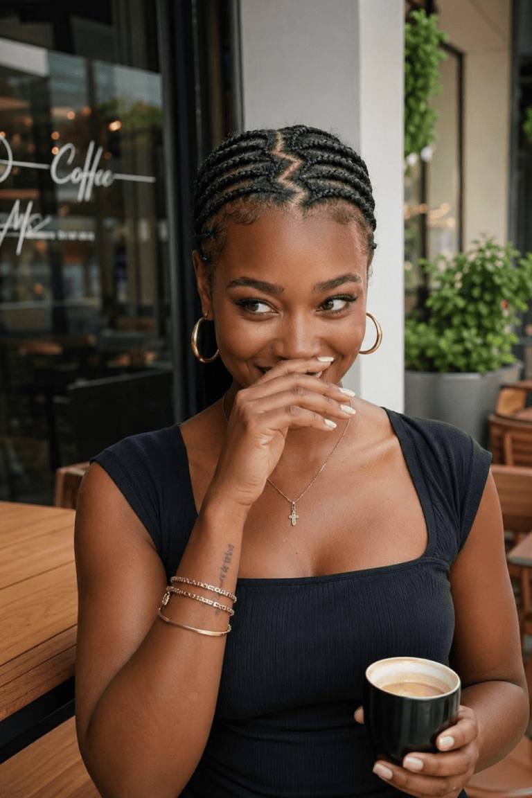 24 Natural Cornrow Hairstyles for Black Women to Try