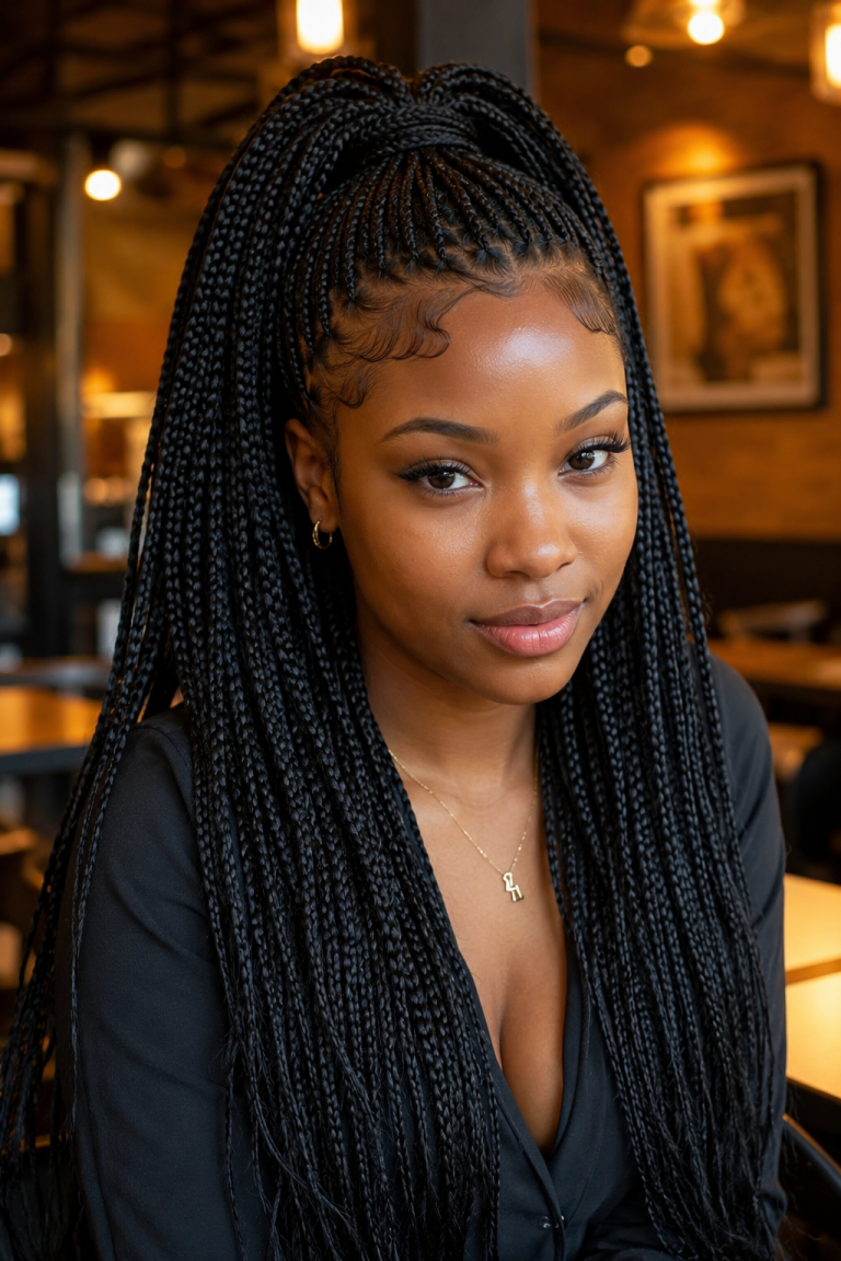 25 Stunning Box Braids Hairstyles and Styling Ideas