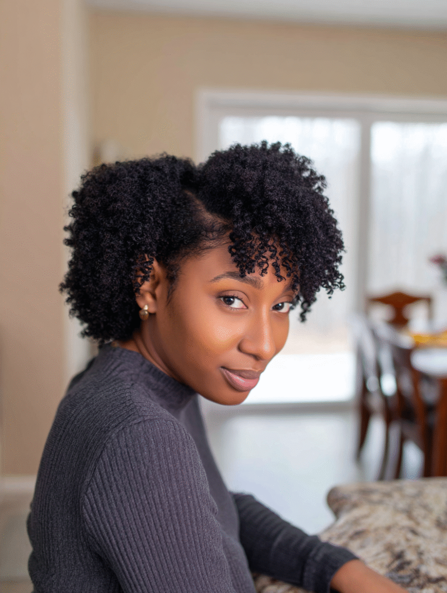 25 Chic Short Afro Hairstyles for Black Women with Fresh Modern Style