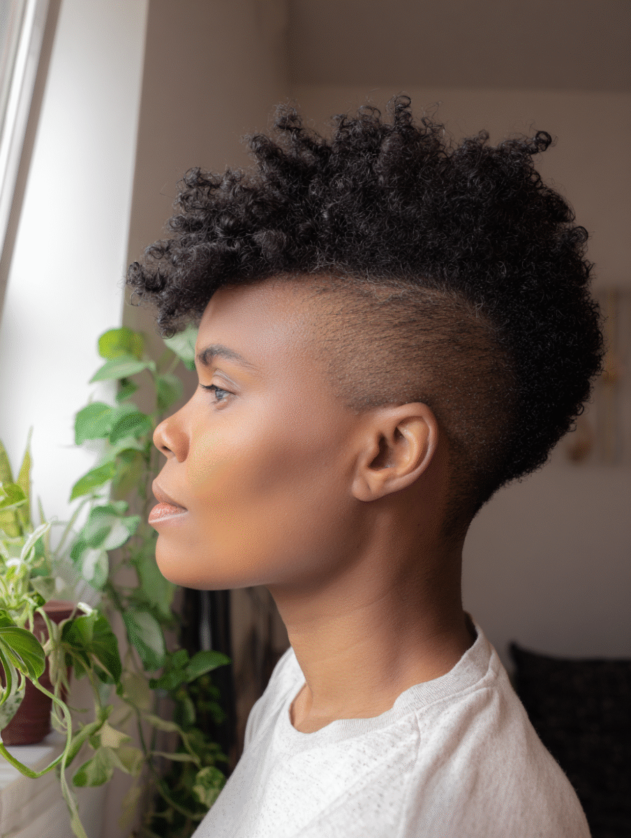 25 Chic Short Afro Hairstyles for Black Women with Fresh Modern Style