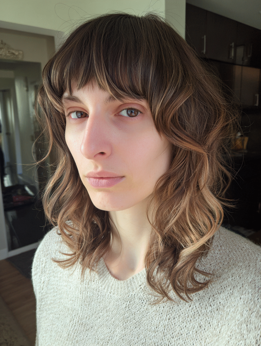 25 Shoulder-Length Hairstyles for Wavy Hair to Show Off Waves