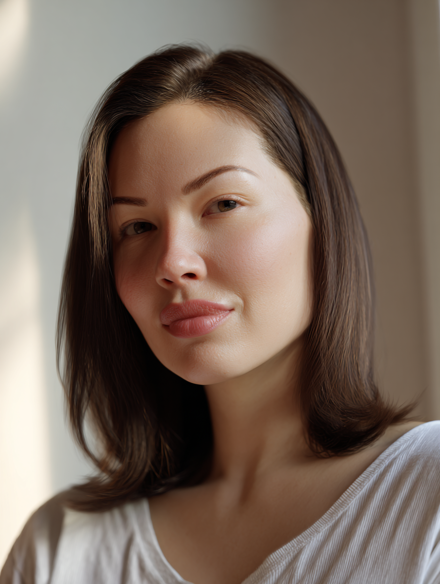 27 Medium Hairstyles for Full Faces That Slim and Define Beautifully