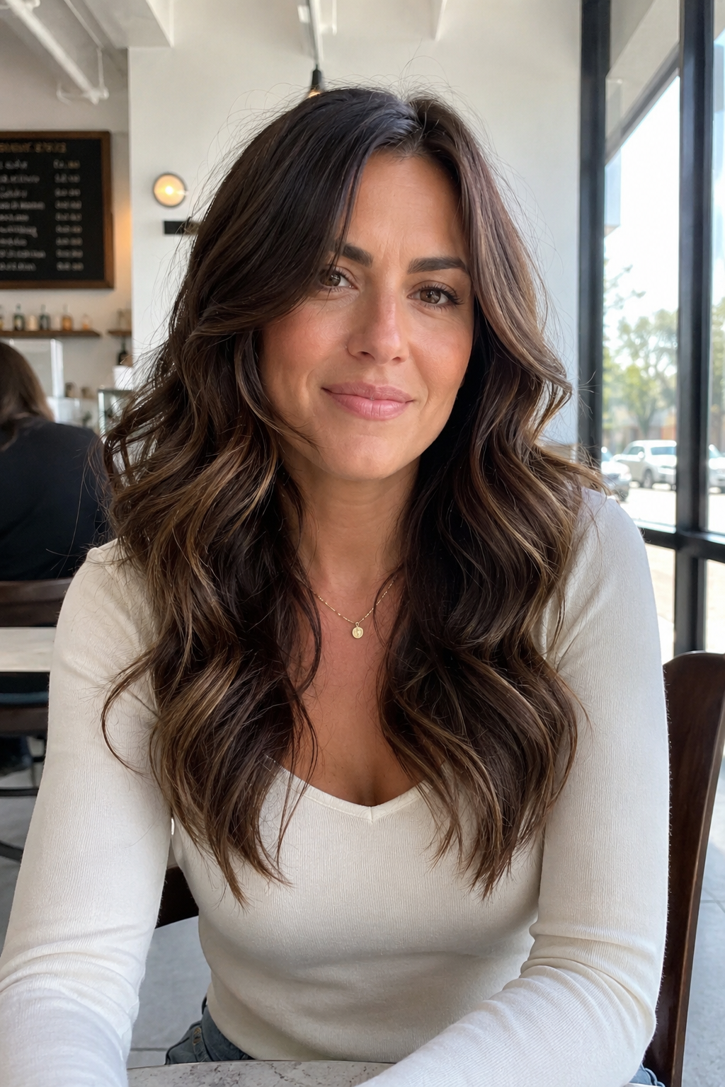 22 Long Hairstyles That Soften and Flatter Square Faces Beautifully