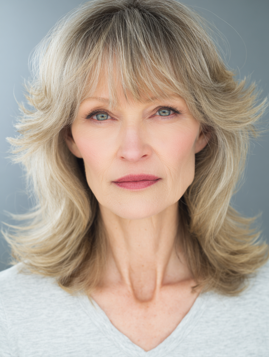 27 Bangs Hairstyles for Older Women That Add Soft Youthful Style